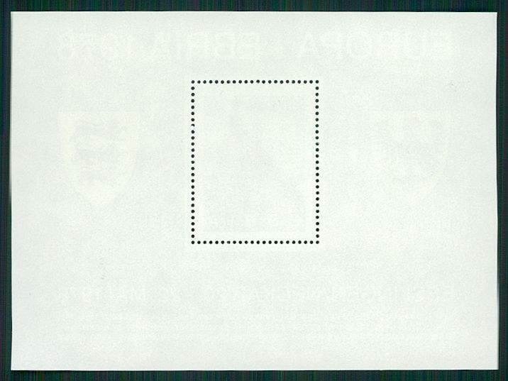 BRD AUSSTELLUNGS-BLOCK 1978 ESSLINGEN EBRIA WEIN-BERG TRAUBEN EUROPA ...