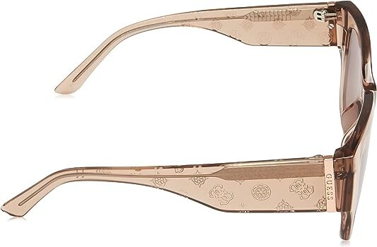 Guess GUA00013 57F Clear Pink Round Plastic Sunglasses Frame 50-20-135 ...