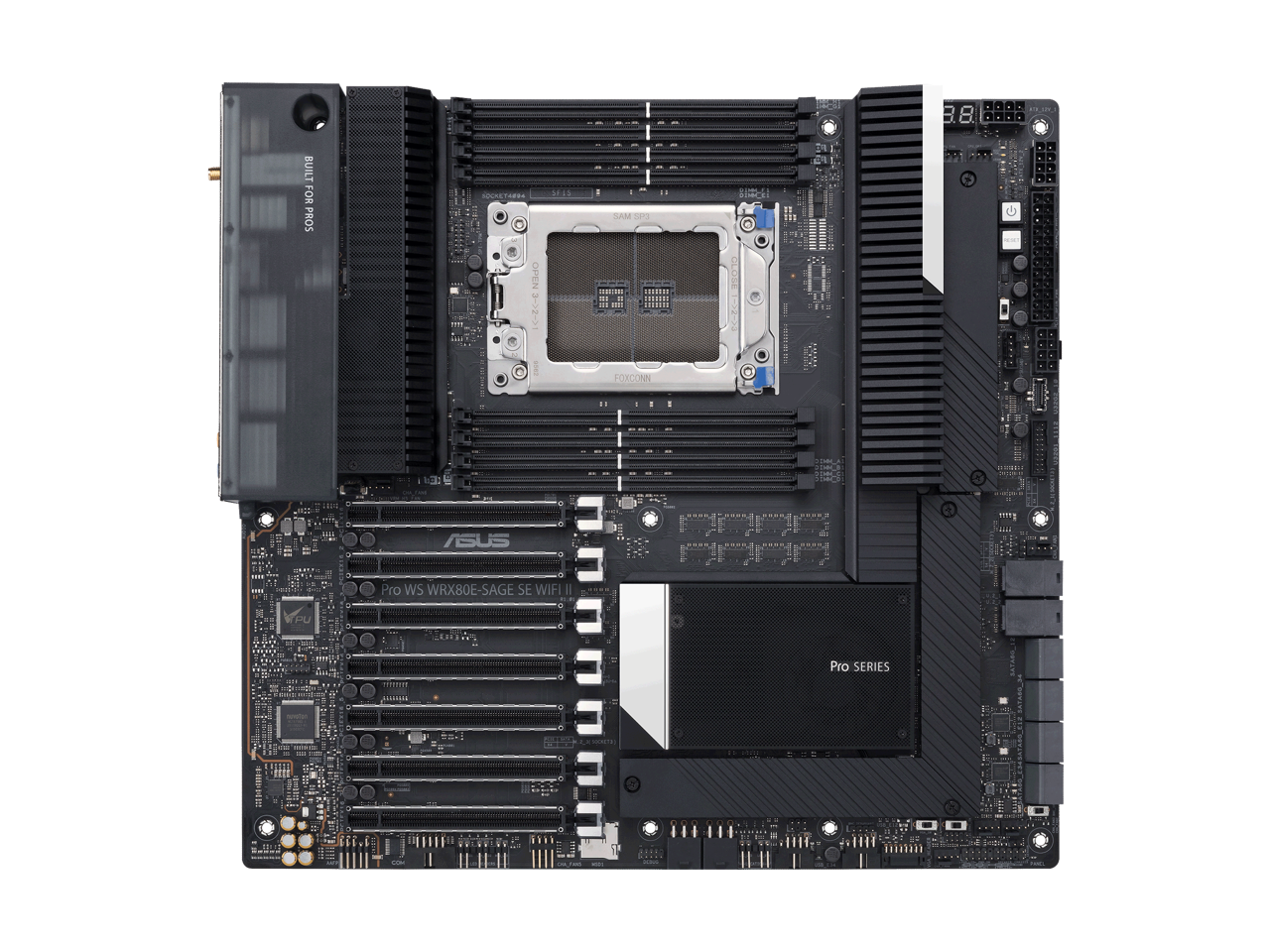 Asus WS WRX80E-SAGE SE WIFI II Desktop Motherboard - AMD WRX80 Chipset ...