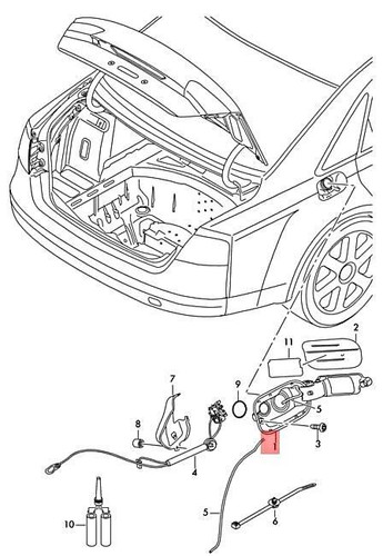 Genuine Insert AUDI A8 S8 Quattro 4H0809857B | eBay