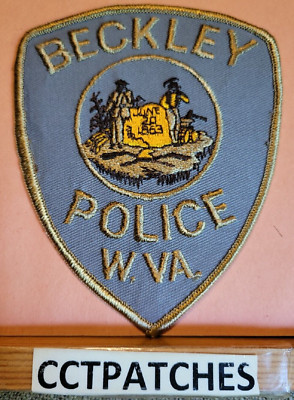 BECKLEY, WEST VIRGINIA POLICE SHOULDER PATCH WV | eBay