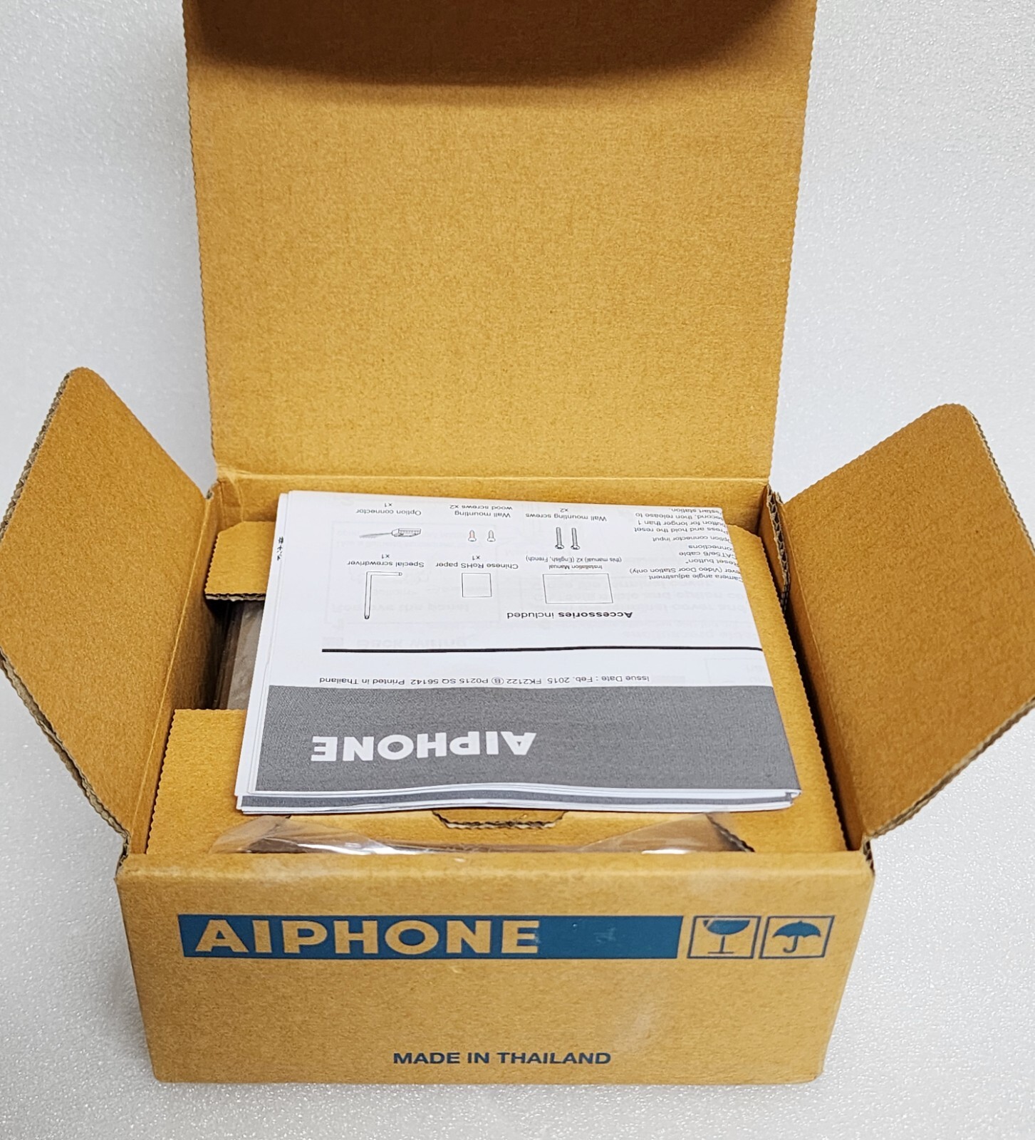 Aiphone IX-BA Surface Mount Audio Only Door Station IX Series IP Video ...