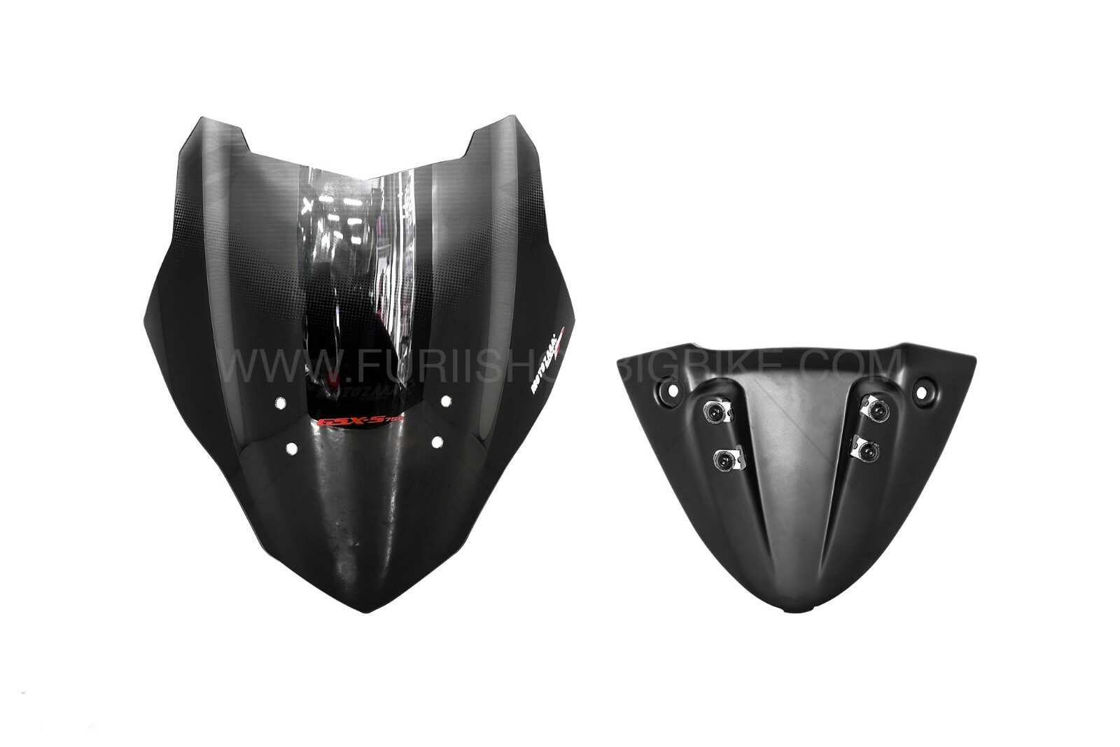 WINDSHIELD WINDSCREEN FOR SUZUKI GSX 750 S750 METER VISOR SHIELD ...