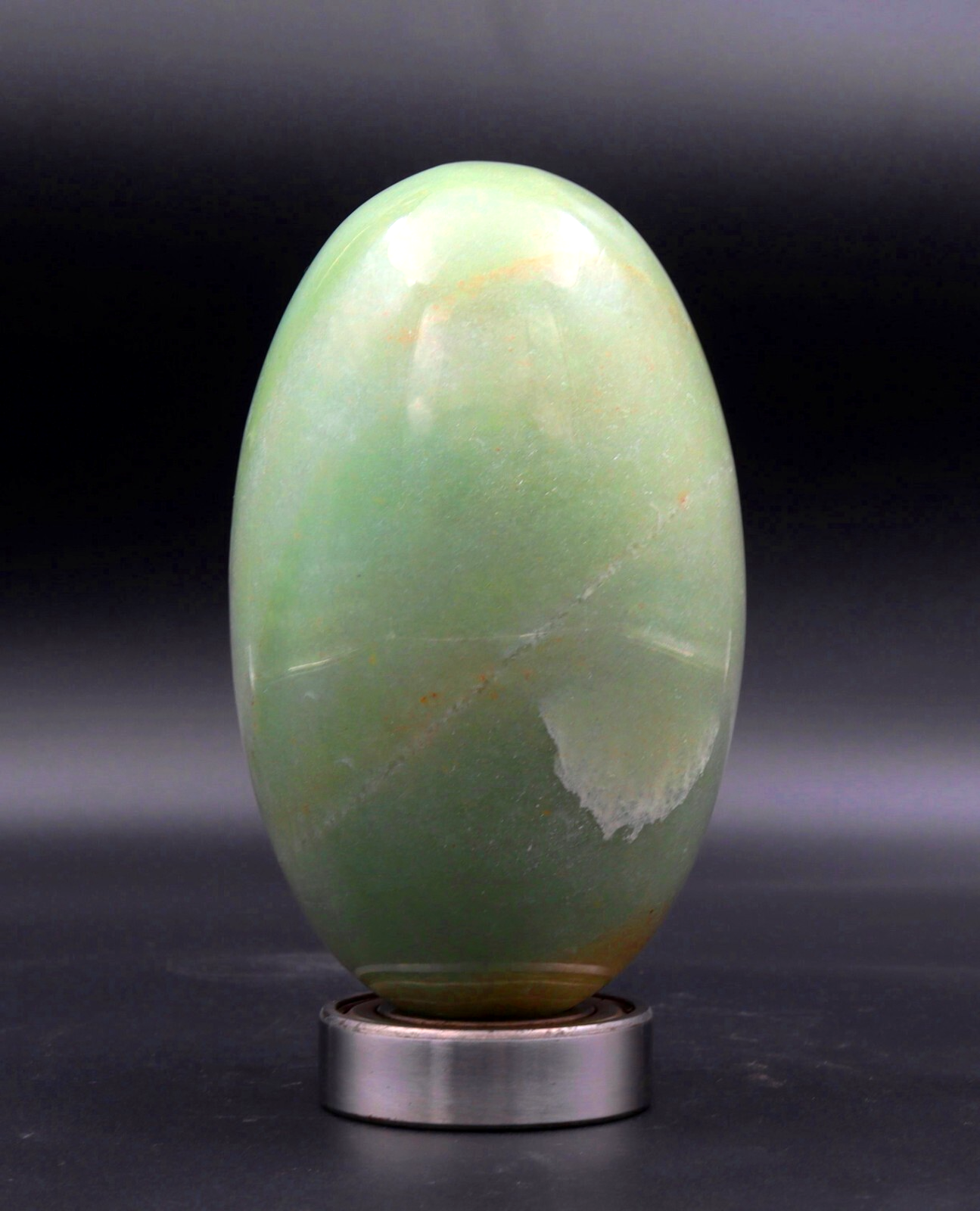 135MM Green Aventurine Crystal Lingam Chakra Energy Healing Gemstone ...