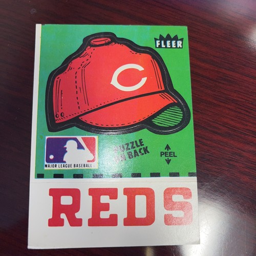 1982 FLEER MLB LOGO STICKER CINCINNATI REDS | eBay