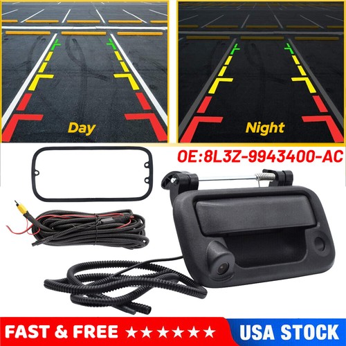 Tailgate Handle with Rear View Camera Backup Camera for Ford F150/F250 ...