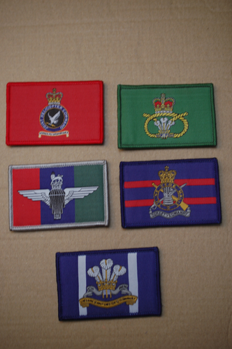 BRITISH ARMY - Morale - Vel-cro Patches - 79 Different to Choose Set 3 ...