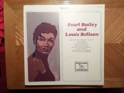 EVEREST LP RECORD FS 284/PEARL BAILEY LOUIS BELLSON/ EX VINYL | eBay