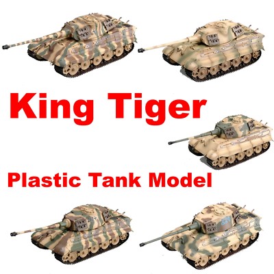 Easy Model German KingTiger Plastic Tank Model Tiger II All Of Easy ...