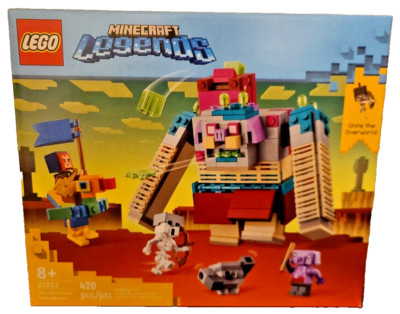 Lego Minecraft Legends 21257 The Devourer Showdown 420 Pcs Building Set ...