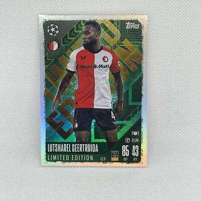 Topps Match Attax 24/25 LIMITED EDITION Champions League Lutsharel ...