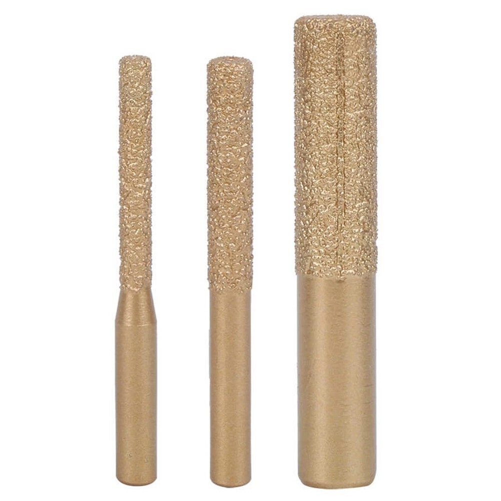 Carving Tool Straight Router Bits Brazed Ceramic Tile Edge Cutting | eBay