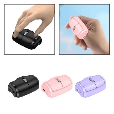 Ergonomic Mice Finger Rings Mouse No Wire Rechargeable Wearable Mouse ...