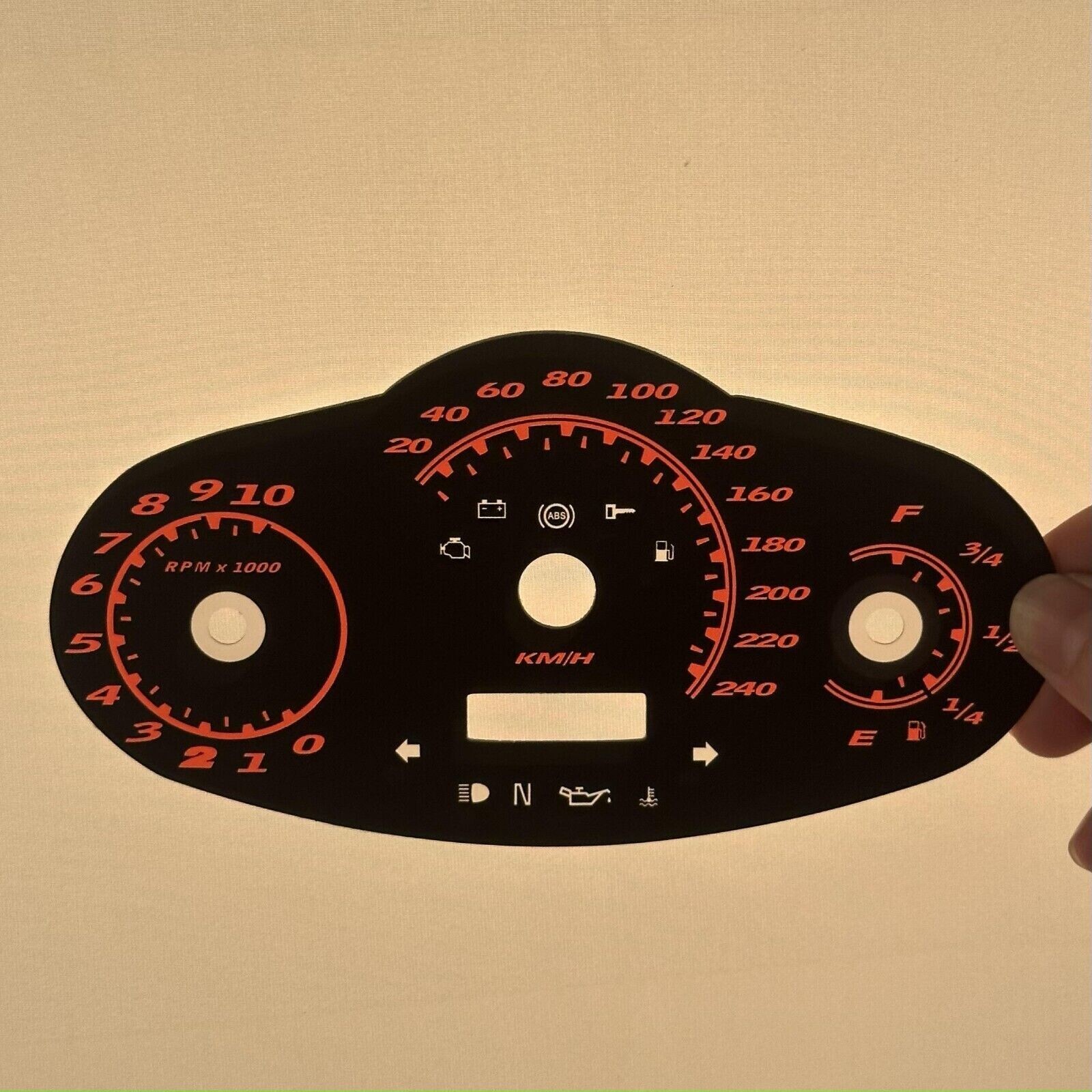 FOR V Rod VRSCF MUSCLE Speedometer Faceplate km/h Speedometer Face ...