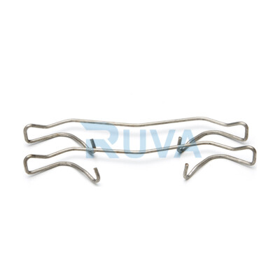 Ruva 2x Brake Pad Retaining Spring Clips Front Fits Audi A4 B8 2.0 TDI ...