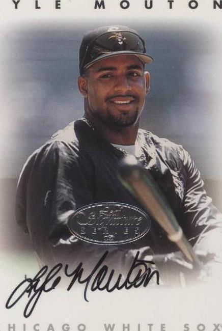 1996 Leaf Signature Series - Autographs Lyle Mouton Silver (AU) for ...