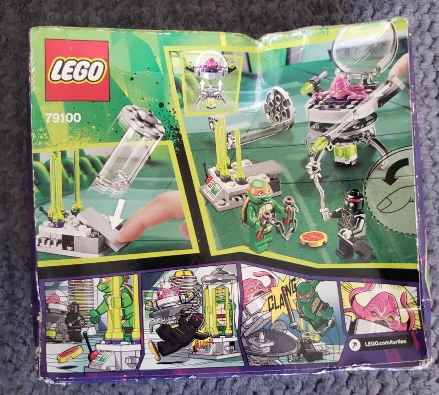 LEGO 79100 Teenage Mutant Ninja Turtles Kraang Lab Escape New in Box ...
