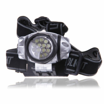 14 LED Headlight headlamp Headlight Adjustable Head Strap Super Bright ...