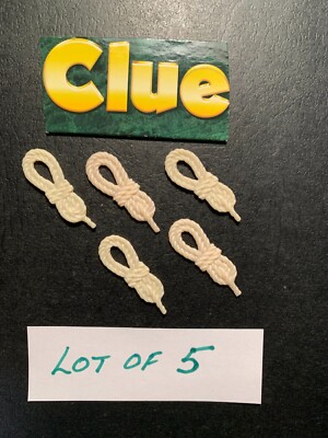 CLUE Rope Weapon LOT OF 5 Game Replacement Pieces FREE SHIPPING | eBay