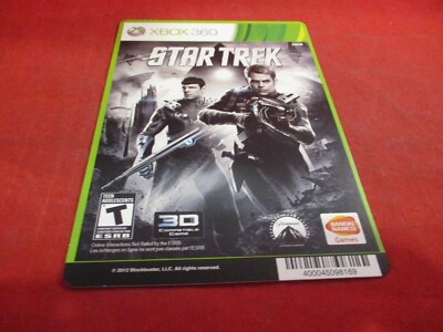 Star Trek Xbox 360 Blockbuster Store Promo Display Card ONLY | eBay