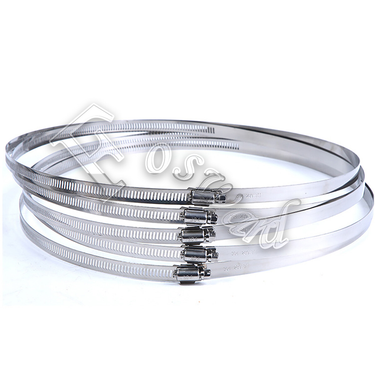 STAINLESS STEEL HOSE CLIPS PIPE CLAMPS JUBILEE 304SS WATER PIPE HOOP ...