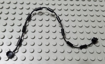 LEGO Black Minifigure Climbing Rope String Piece with Grips | eBay