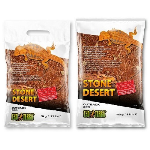 Exo Terra Stone Desert Substrate 5kg or 10kg Outback Reptile Vivarium ...
