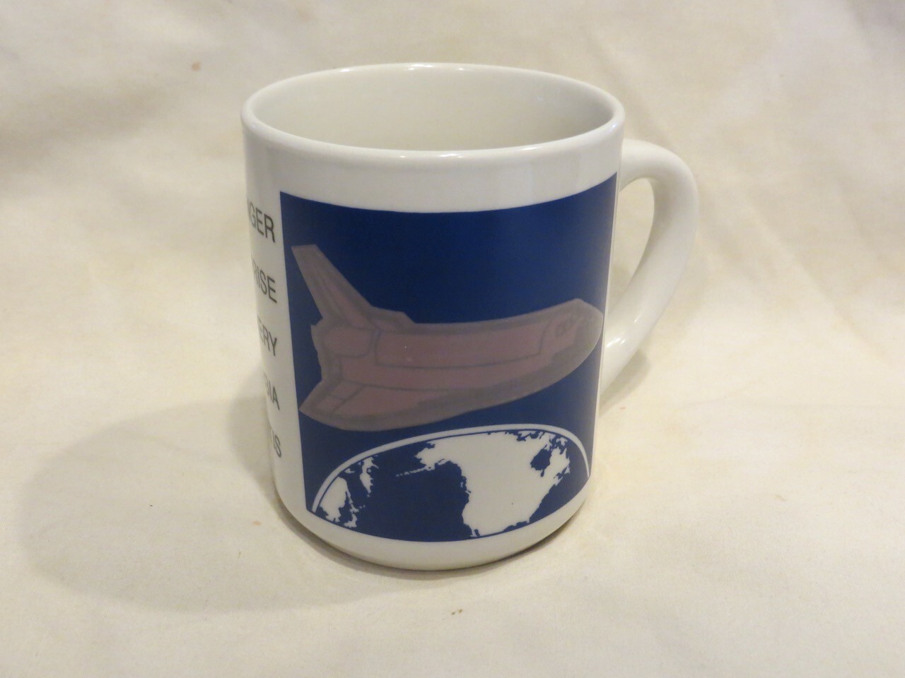 Nasa Commemortive Mugs