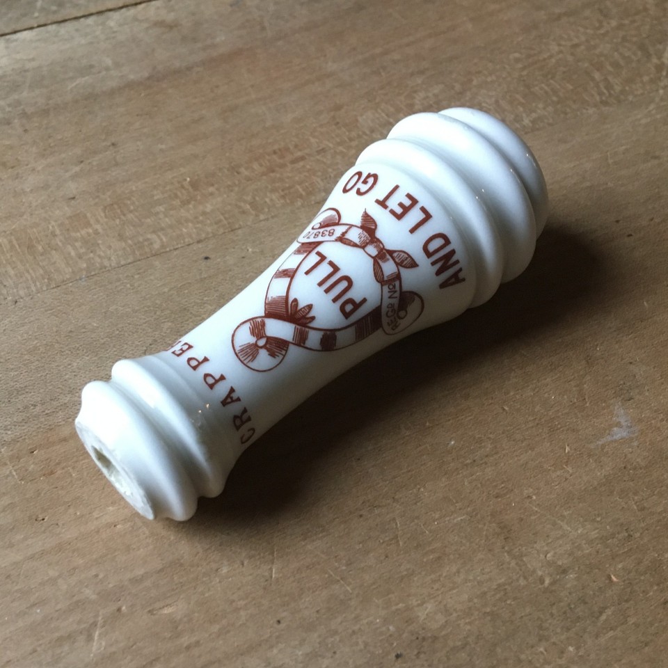 High Level Cistern Pull Toilet Lavatory Thomas Crapper Pull And Let Go ...