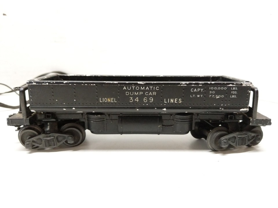 Vintage Lionel Lines O Gauge 3469 Automatic Dump Car w/ track & control ...