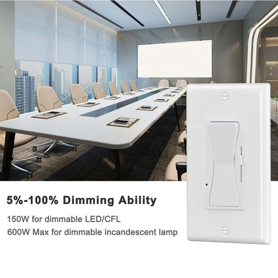 Dimmer Switch Dimmer Switch LED Light Dimmer Switch Stepless Dimming ...