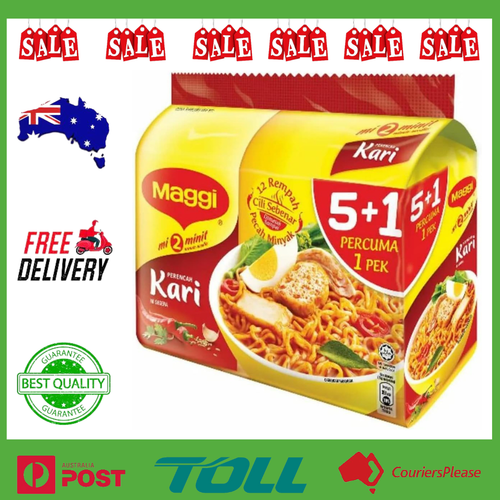 Maggi Noodle Curry Instant Noodles 79G*5 Multipack | eBay Australia