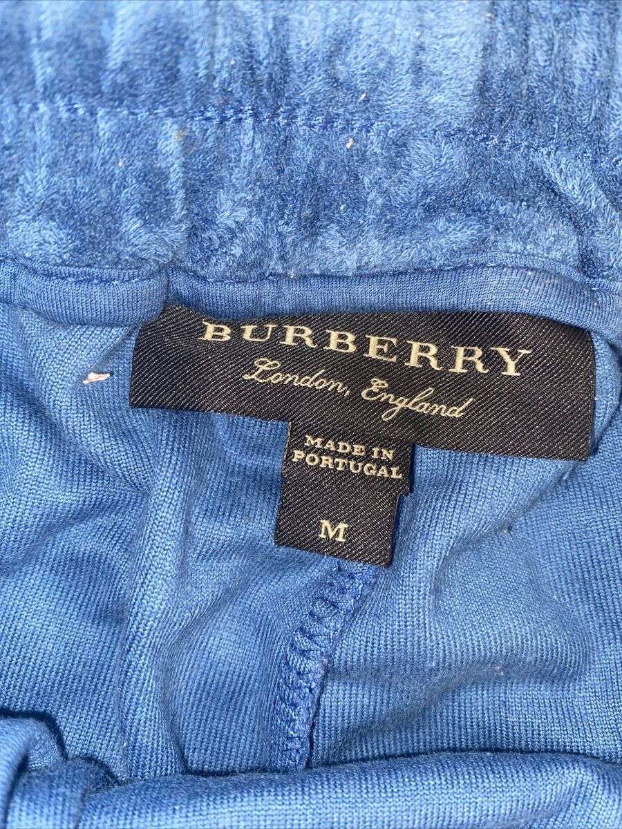 Burberry Rainbow Logo Sweatpants Embroidered Bright Blue Burberry Rainbow Logo Sweatpants Embroidered Bright Blue