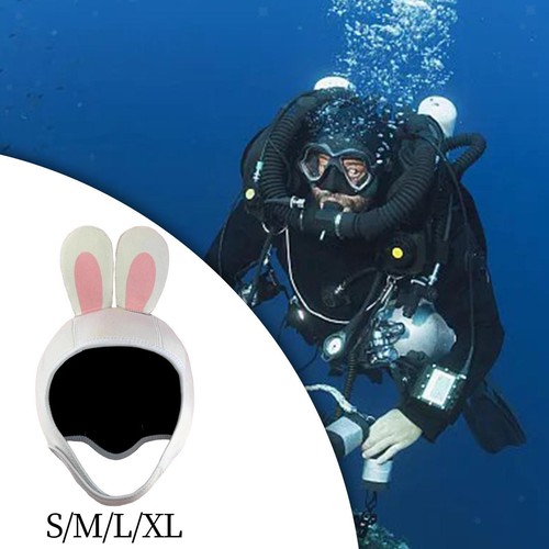 Cartoon Rabbit Scuba Diving Hood 3mm Neoprene for Sailing Rafting ...
