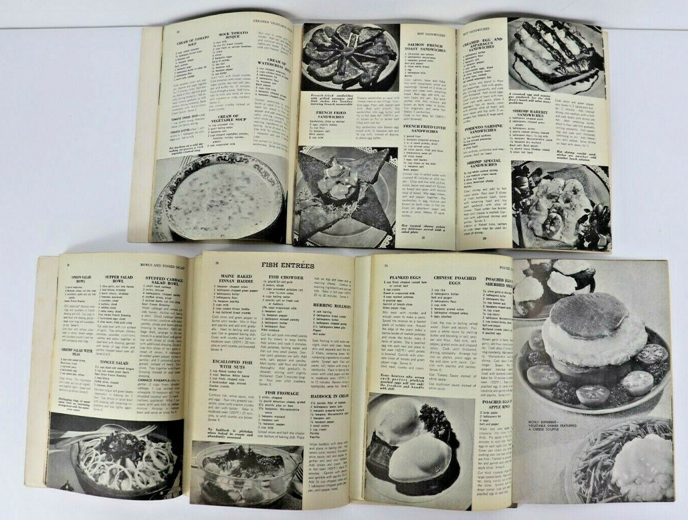 5- The Encyclopedia of Cooking 1800 Recipes Vintage 1949-1954 Culinary ...