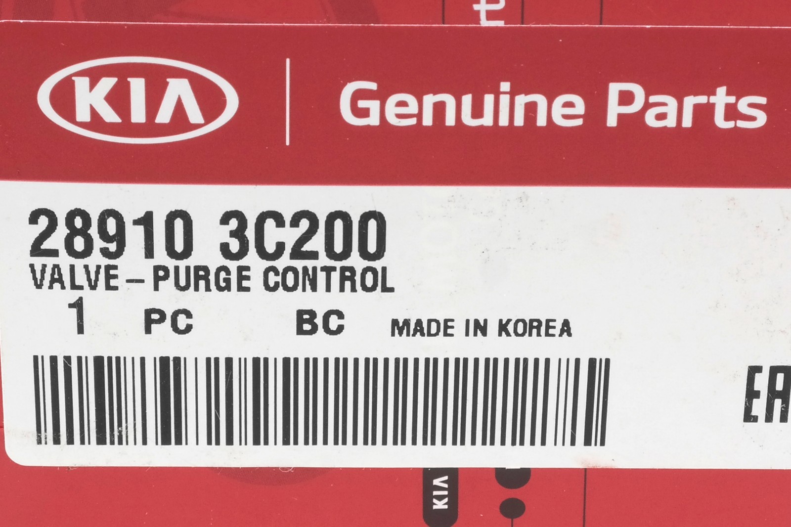 OEM NEW 2011-2022 Kia Vapor Canister Purge Solenoid Control Valve 28910 ...