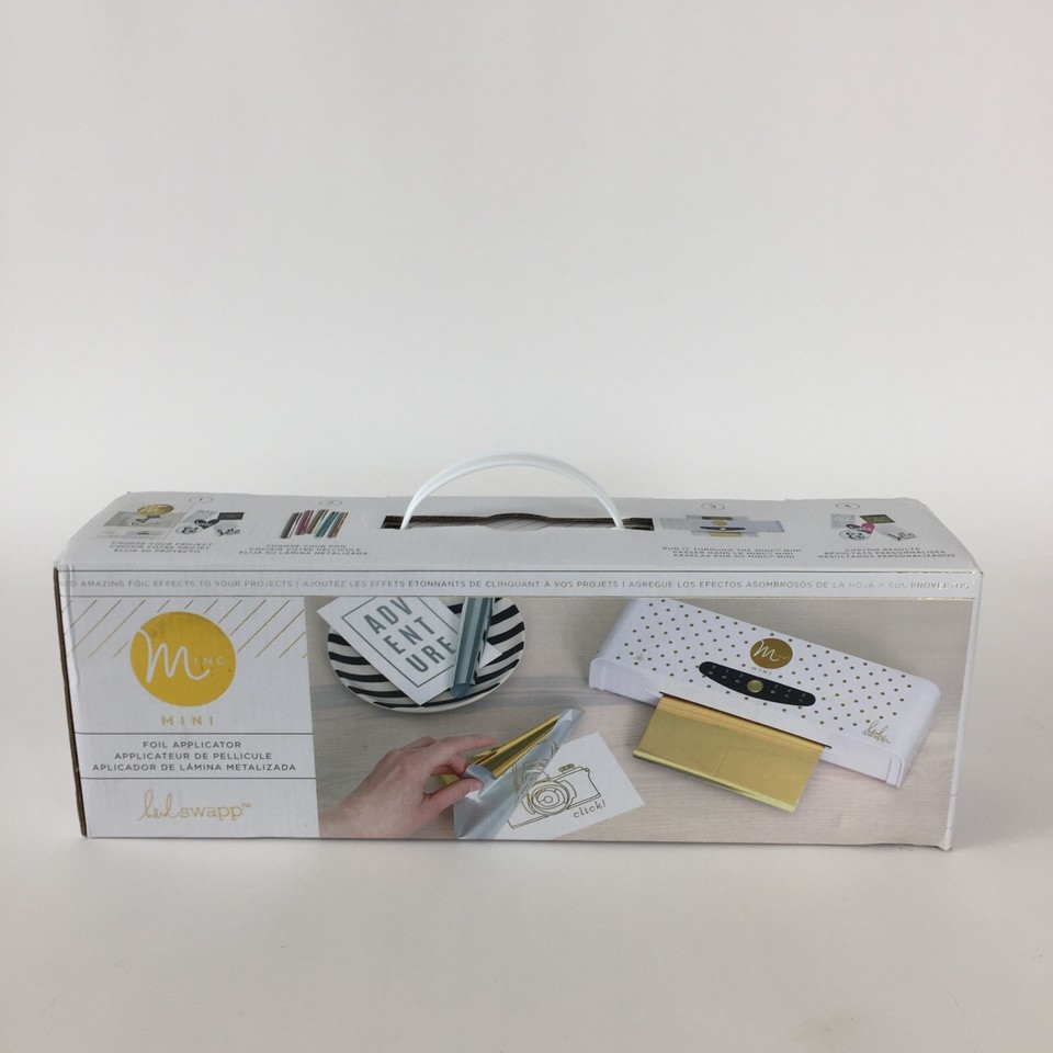 Heidi Swapp Minc Mini Electric Foil Transfer Machine Model MF00600 | eBay