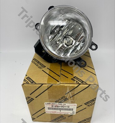 Genuine Toyota 81220-0D110 Lamp Assy Fog LH 812200D110 OEM | eBay