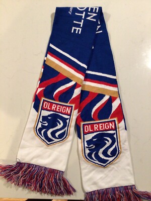 OL REIGN SCARF NWSL 2023 QUEEN CHARLOTTE BRIDGERTON NETFLIX SGA Soccer ...