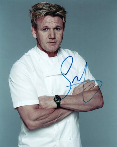 Gordon Ramsay 8x10 autographed Picture signed Photo COA included | eBay