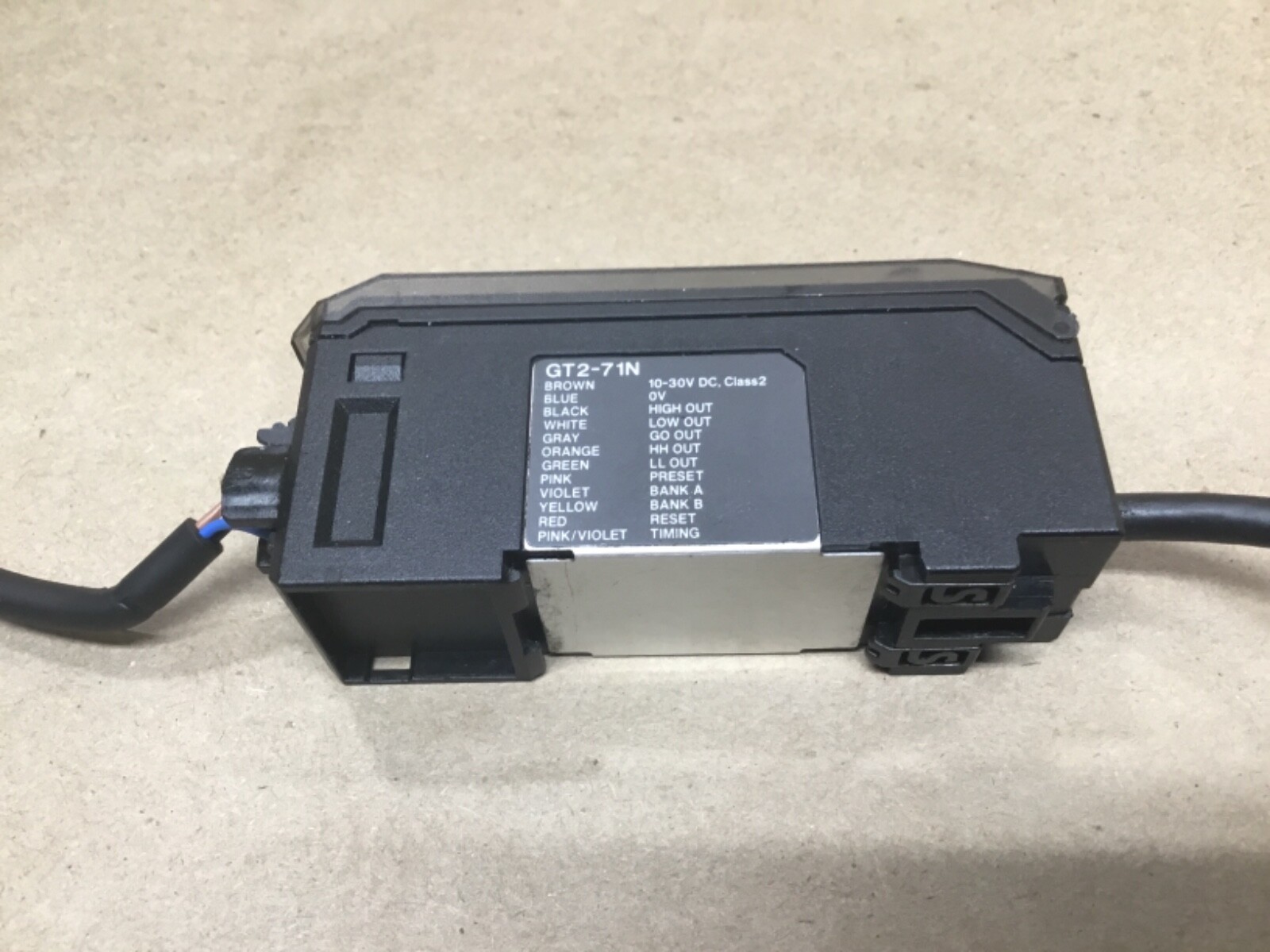 Keyence GT2-71N Amplifier Unit GT2 #31C30*AD | eBay