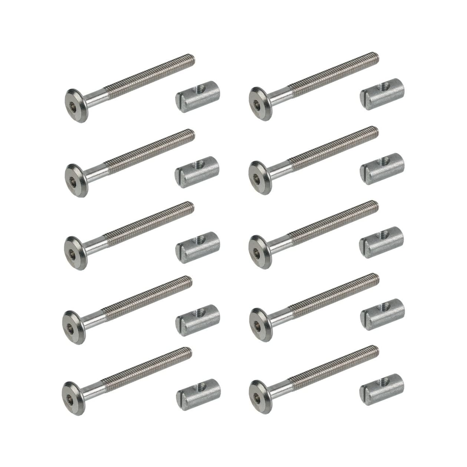 Häfele Bettverbinder Schrauben Set Möbel-Verbinder Schraube mit Bolzen ...