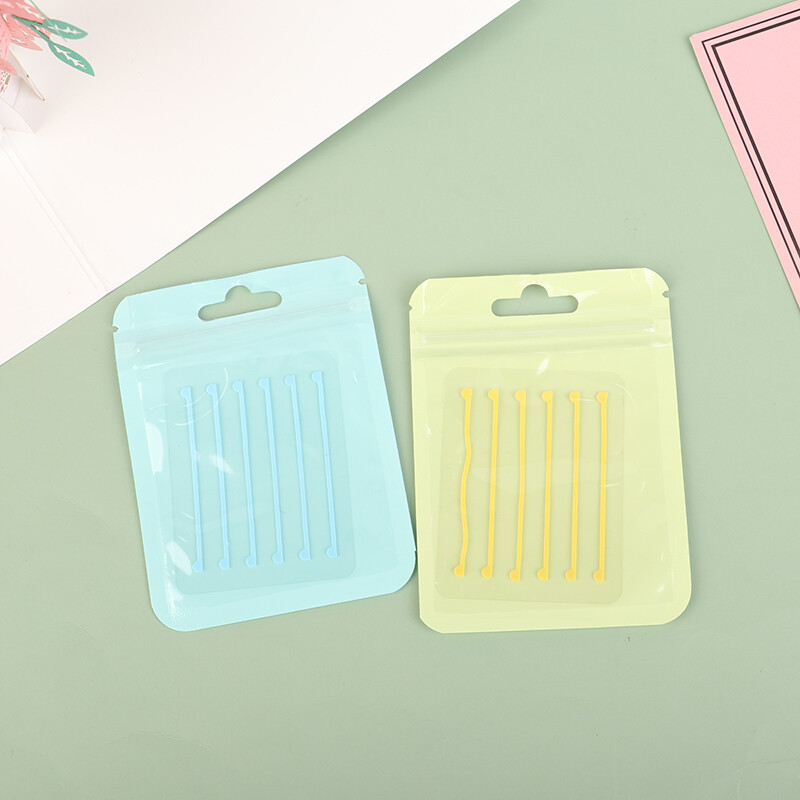 3Pairs/Bag False Eye Lash Curler Patches Colorful Silicone Eyelash Perm ...