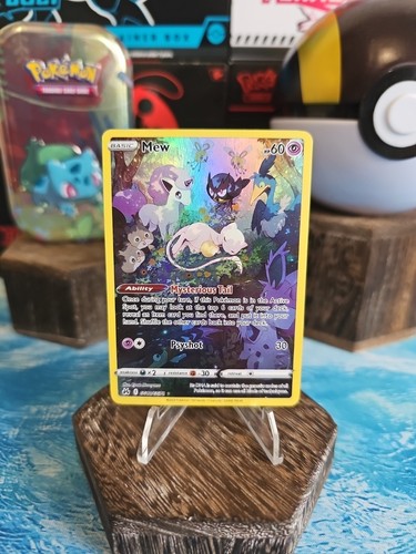 Sleeping Mew GG10/GG70 Crown Zenith: Galarian Gallery Holo Rare Pokemon ...