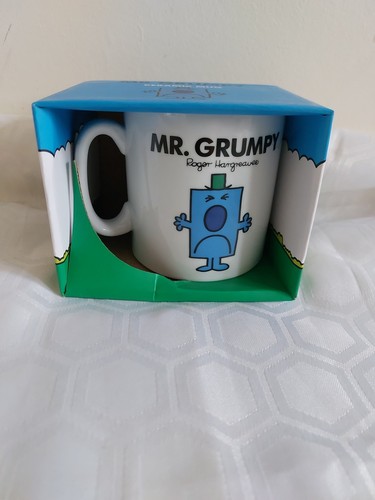 MR MEN MR GRUMPY CERAMIC MUG BOXED 40TH ANNIVERSARY EDITION ROGER ...