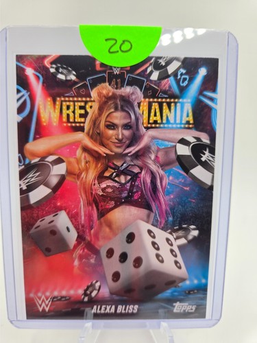 2025 Topps WWE WrestleMania 41 Las Vegas Exclusive - Alexa Bliss #WM-5 ...