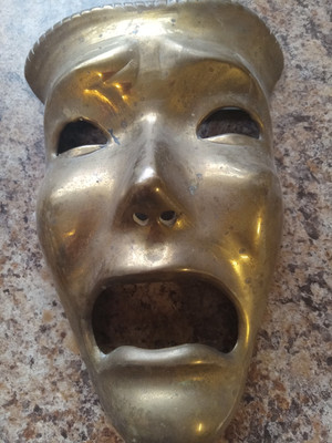 Unique Brass Mask 7 Inches Lenght | eBay