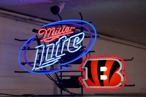 Cincinnati Bengals Neon Sign Home Bar Pub Club Wall Decor 24x20 | eBay
