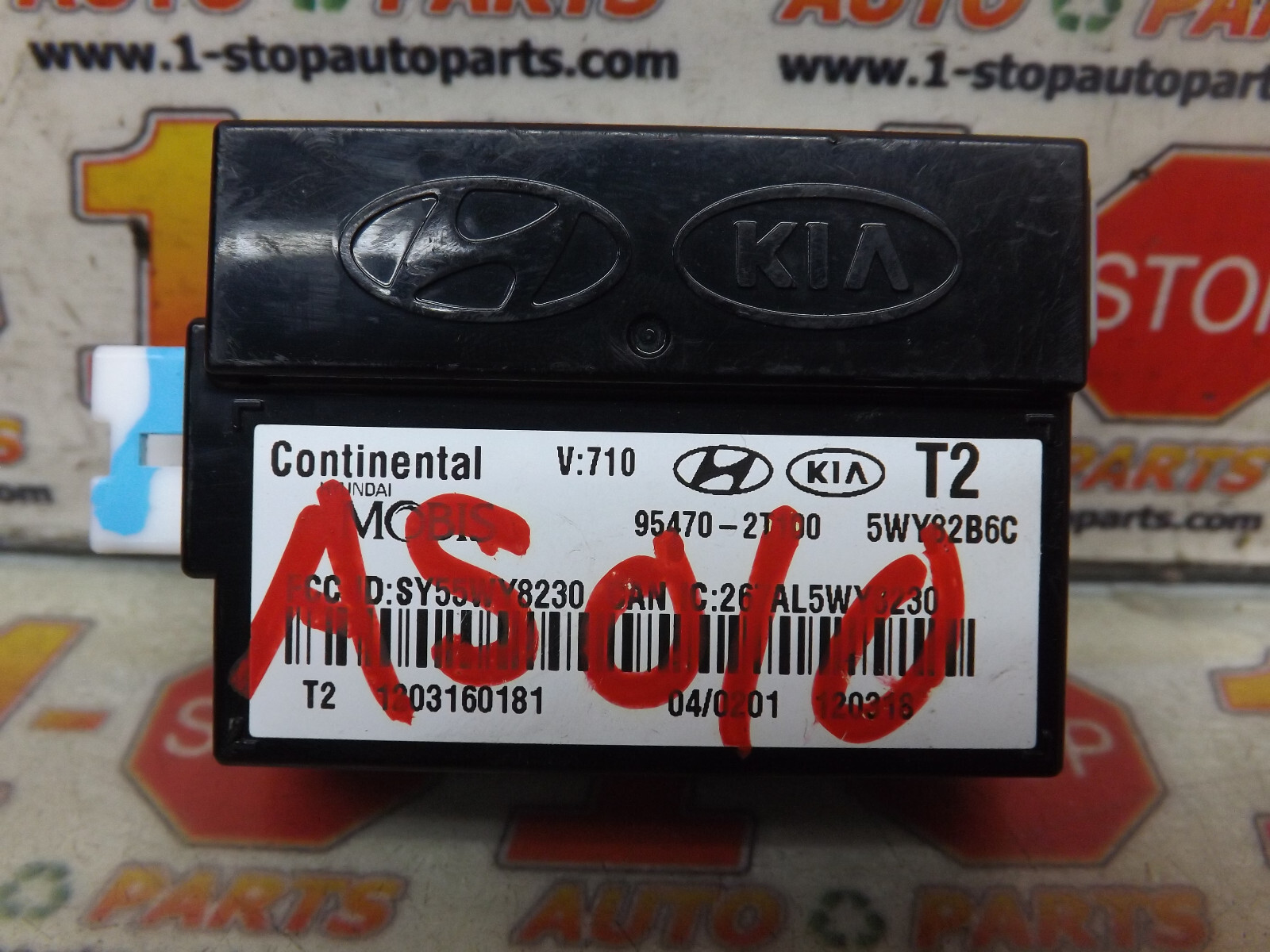 11 12 13 KIA OPTIMA THEFT LOCKING KEYLESS CONTROL MODULE 95470-2T100 ...