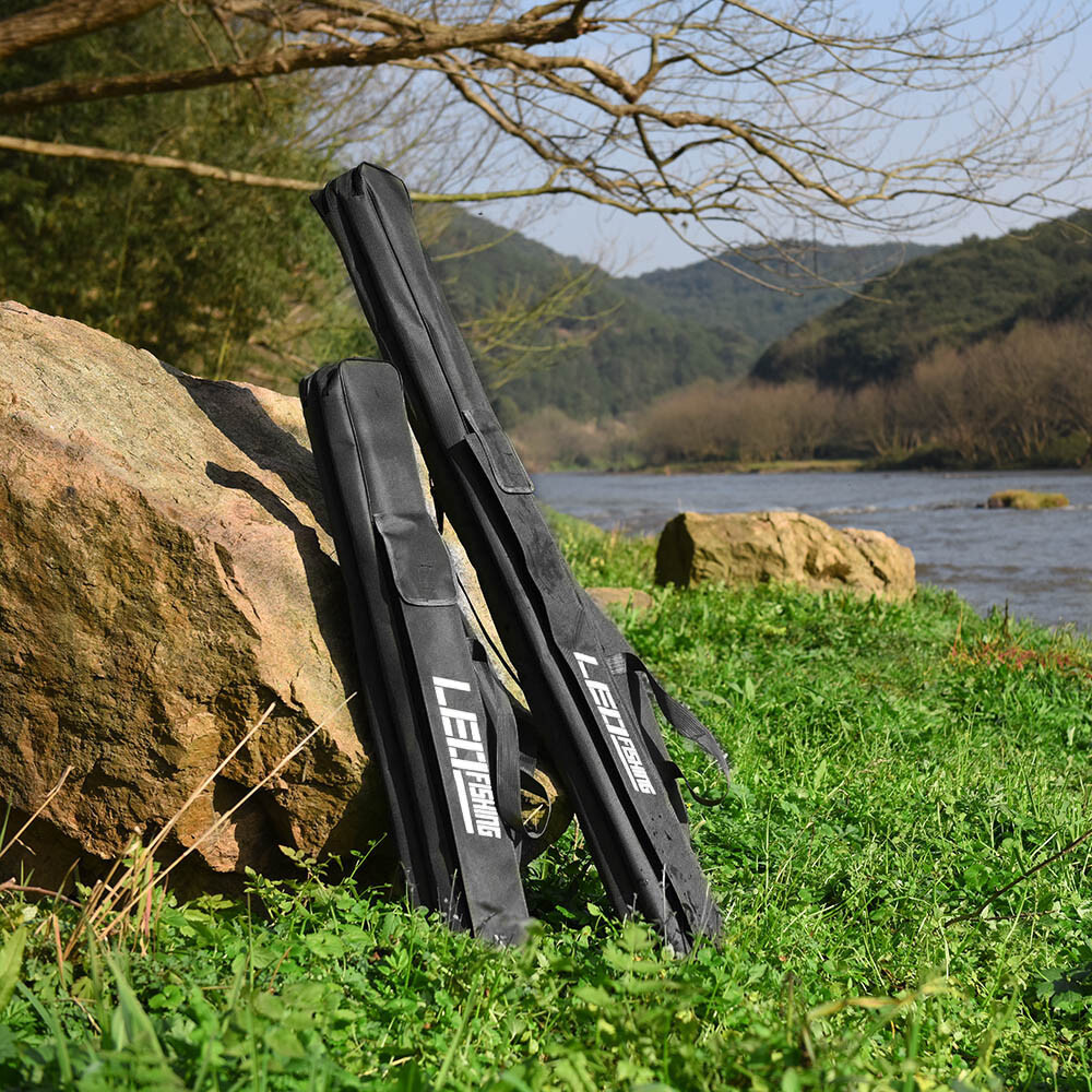 100cm/150cm Foldable Multi-purpose Fishing Bags Fishing Rod Bags Zipped ...